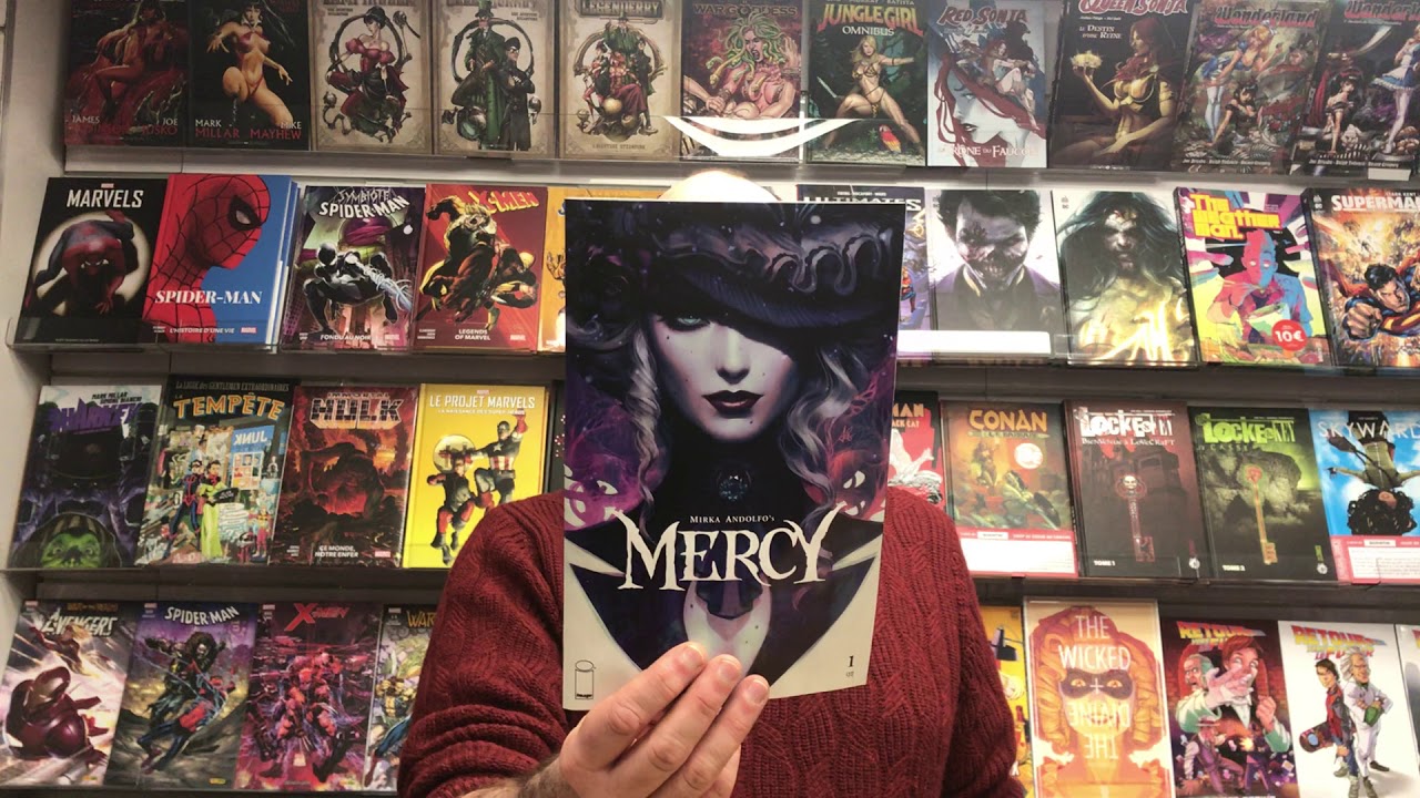 La couverture d'Artgerm sur Mercy #1 - YouTube