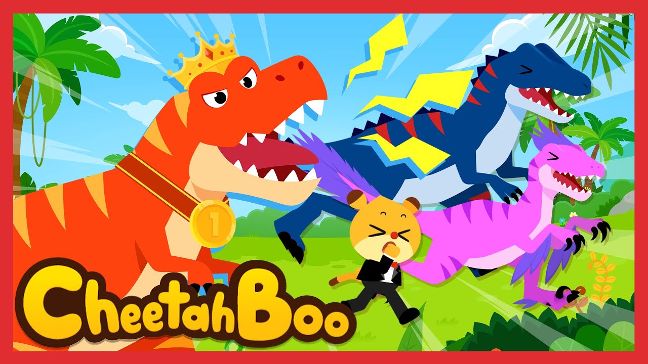 [🎉NEW] Carnivorous Dino Battle: Who’s the Strongest? | Nursery rhymes ...