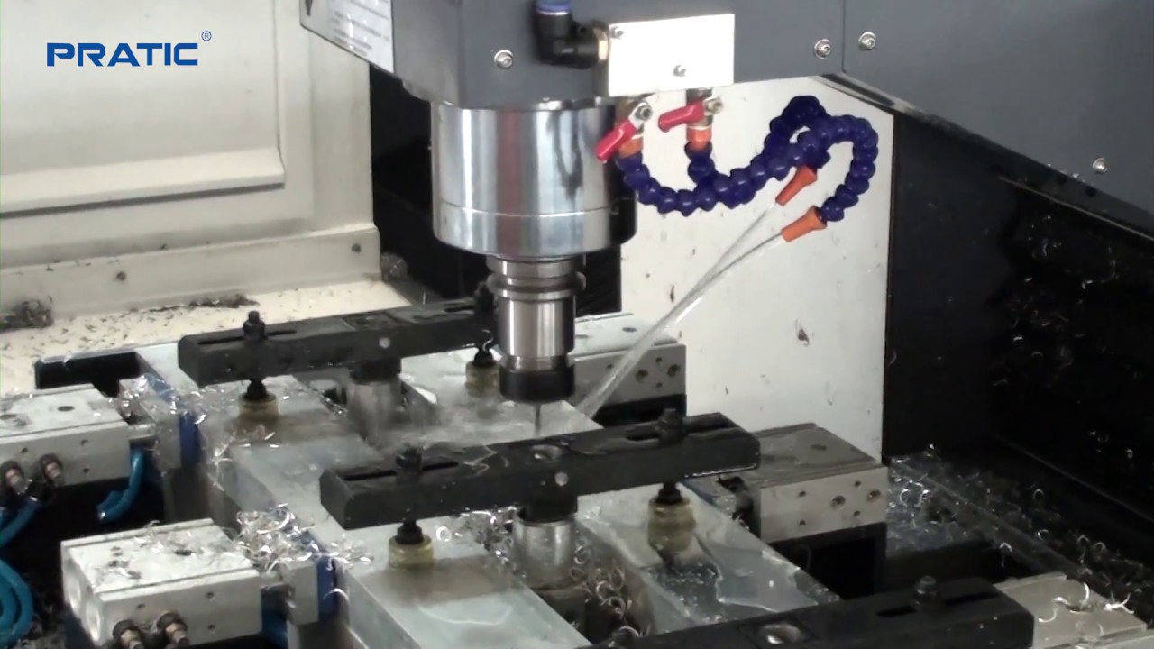 PRATIC CNC-PZB Series CNC Machine with Automatic Fixture - YouTube