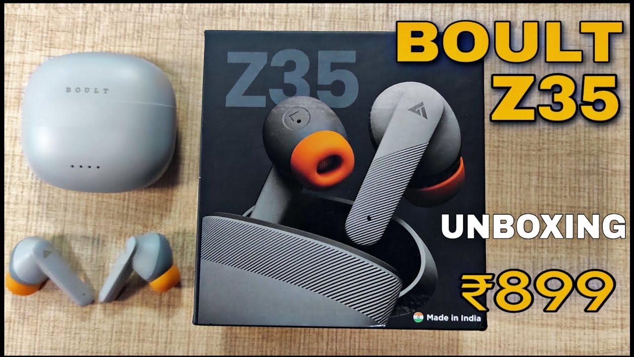Boult Z35 Wireless Earphones: Unboxing and First Impressions | In Just ...