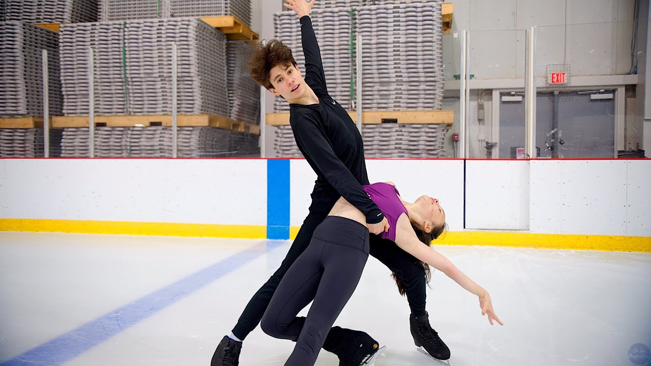 Ole! Paso Doble on Ice with Julia Epps & Blake Gilman - YouTube