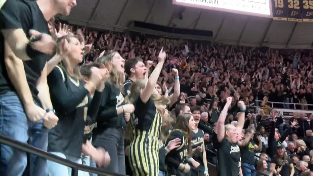 President of the Purdue Paint Crew on Purdue's advance to Final Four ...