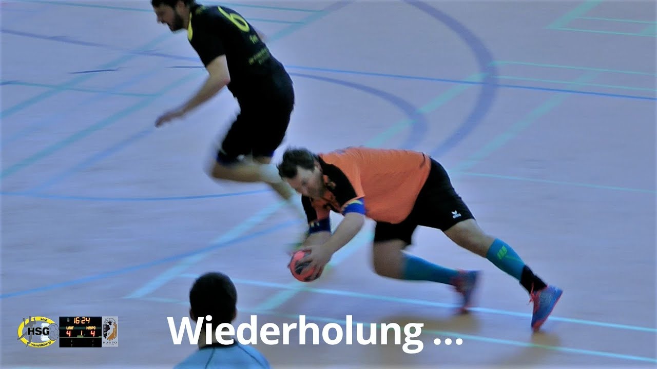 Handball ist cool … und anstrengend ;-) - YouTube