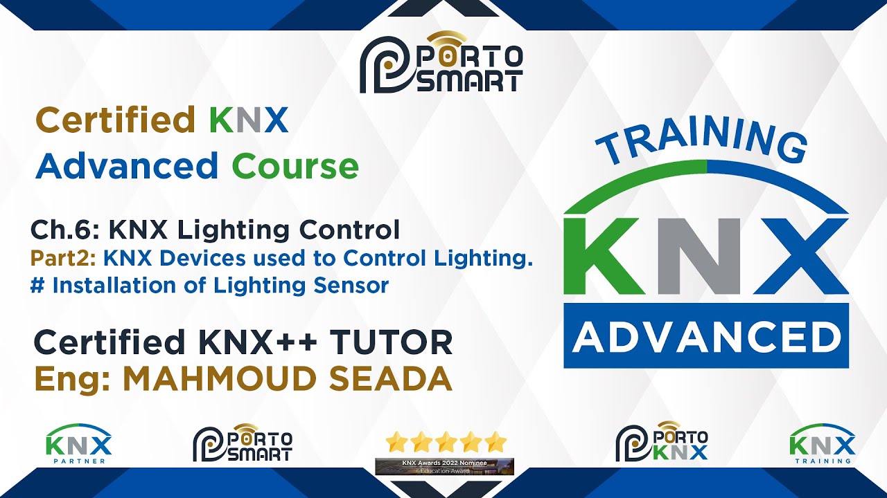 Ch6: KNX Lighting Control Part 2 "KNX Advanced Course" - YouTube