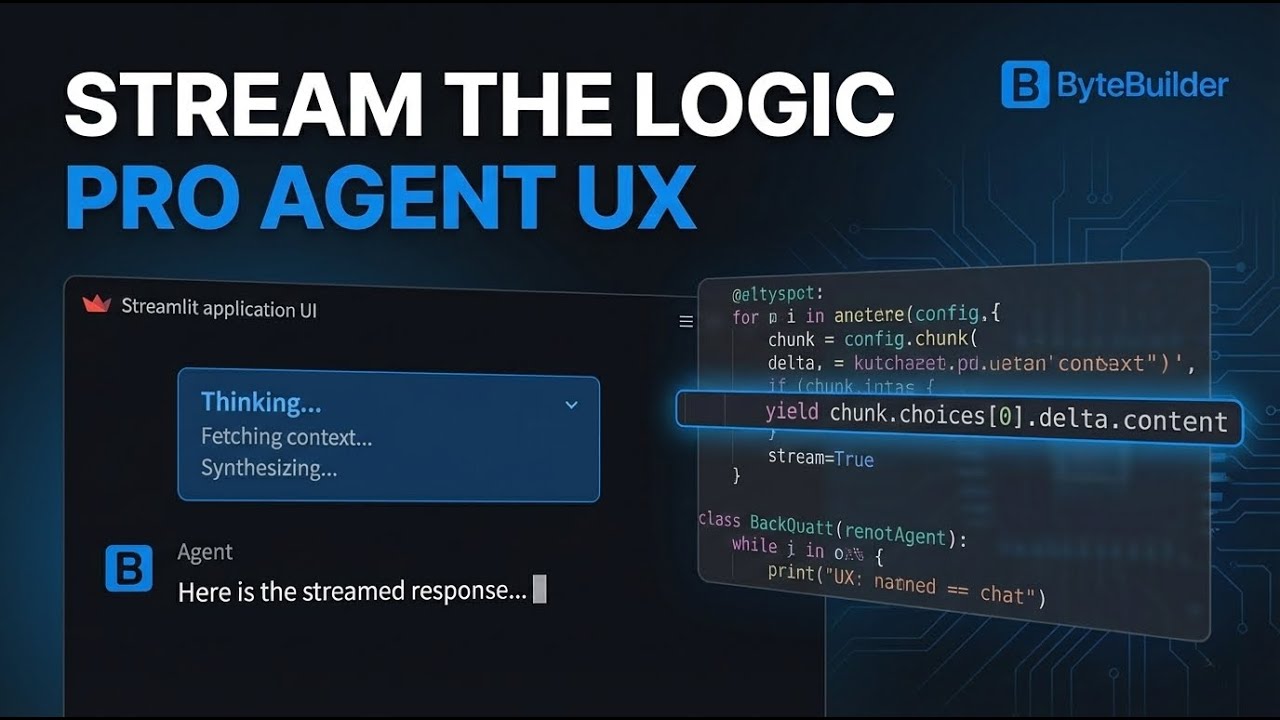 Build a Professional AI Agent UI: Streaming Thought Processes with ...