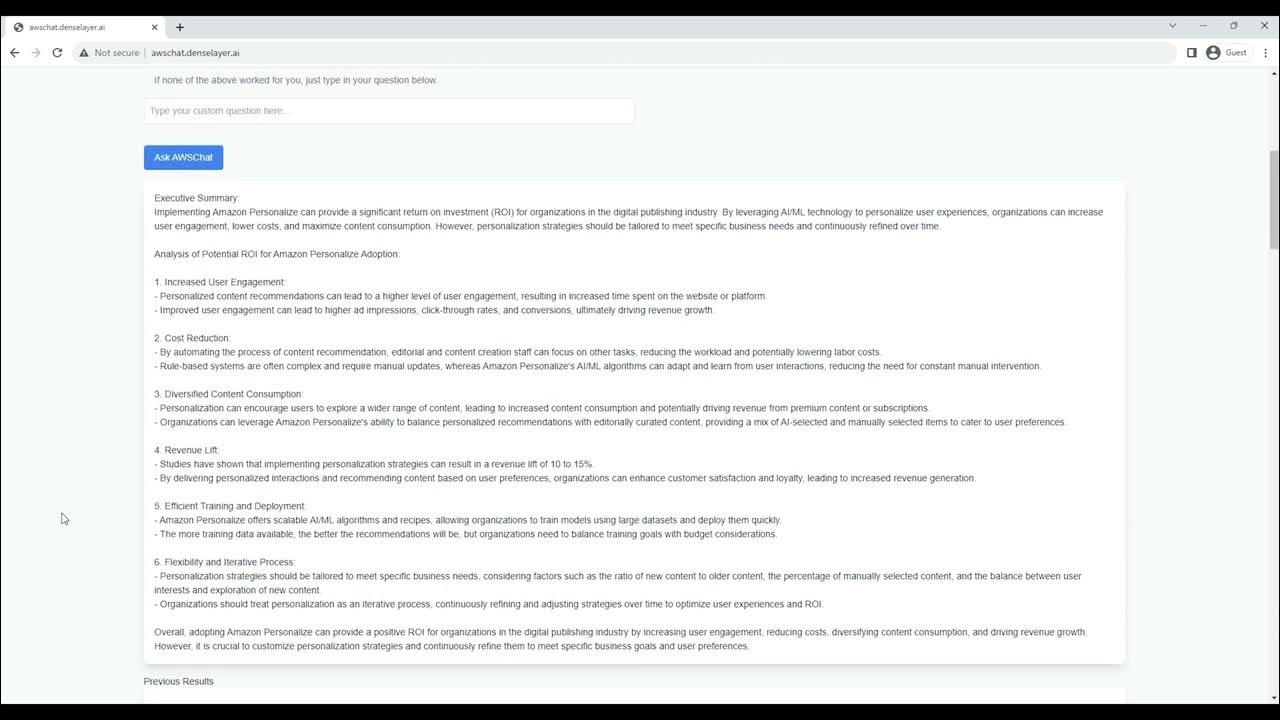 Q&A on hundreds of AWS Case Studies using RAG and ChatGPT - custom ...