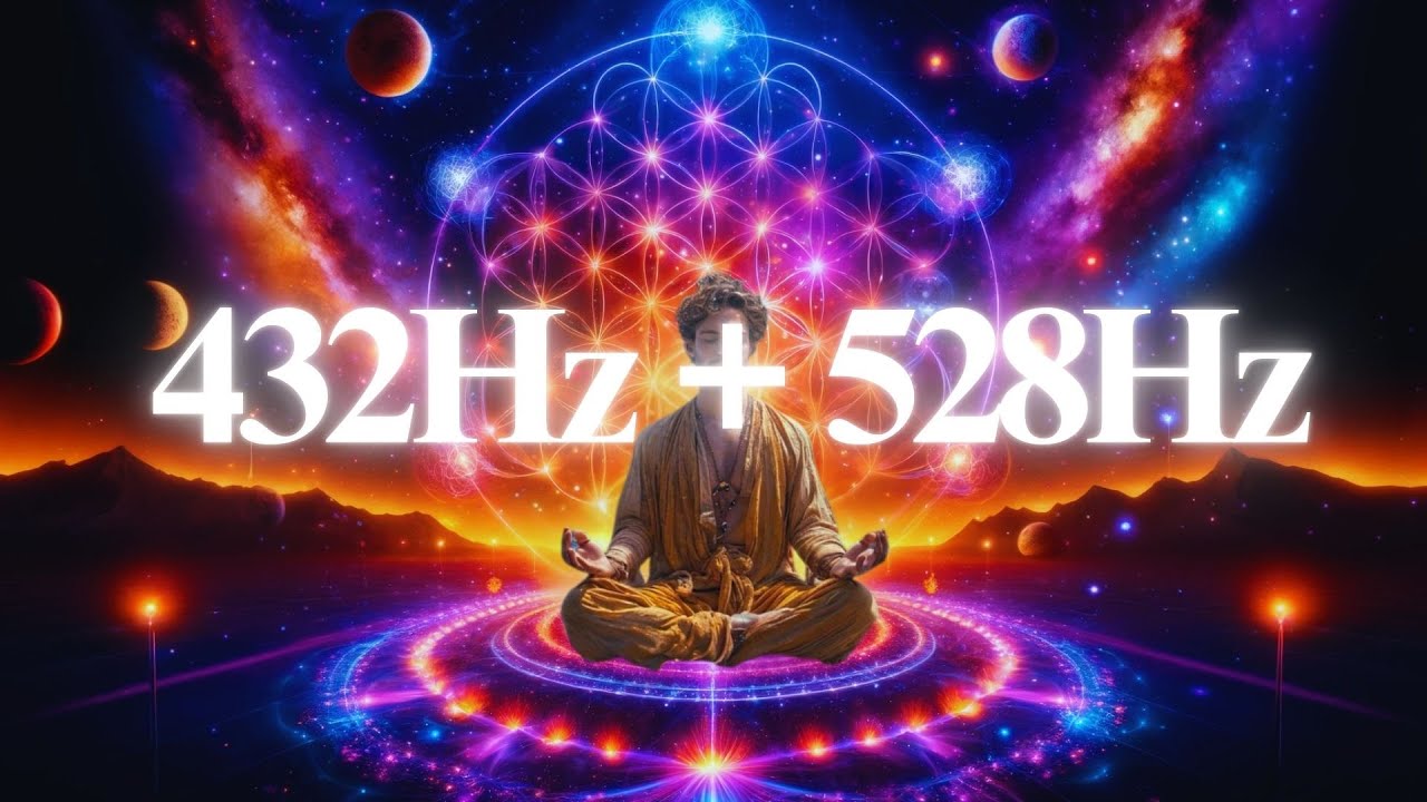 Healing Vibrations | 432Hz + 528Hz | Manifest Miracles & Positive ...