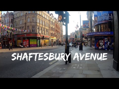 Walking Shaftesbury Avenue | London in 4K