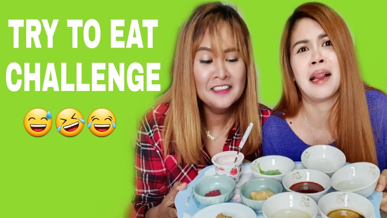 TRY TO EAT CHALLENGE - YouTube