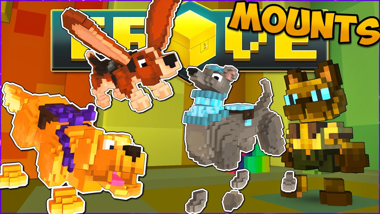 LIMITED-TIME TROVE DOG MOUNTS | Trove Curiosity Merchant 5.2024 - 1of3 ...