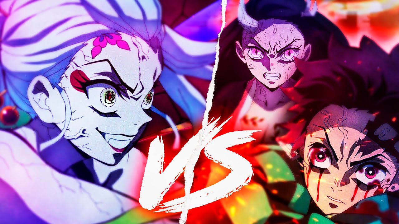 DAKI VS TANJIRO Y NEZUKO RAP | Arco 'Distrito Rojo' (Demon Slayer ...