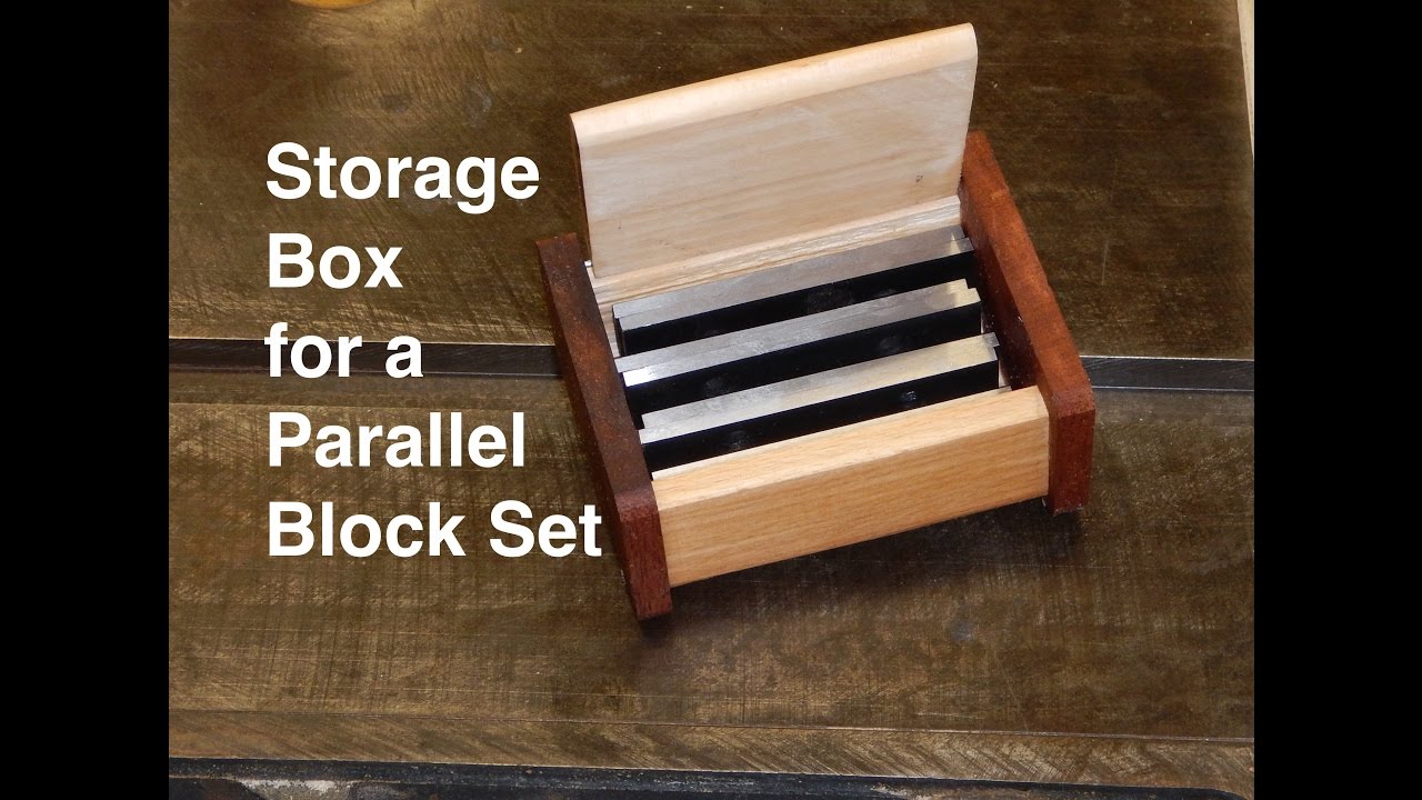 Make a Storage Box for Parallel Blocks - YouTube