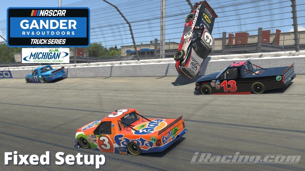 iRacing - Class C Trucks at Michigan International Speedway - Fixed ...
