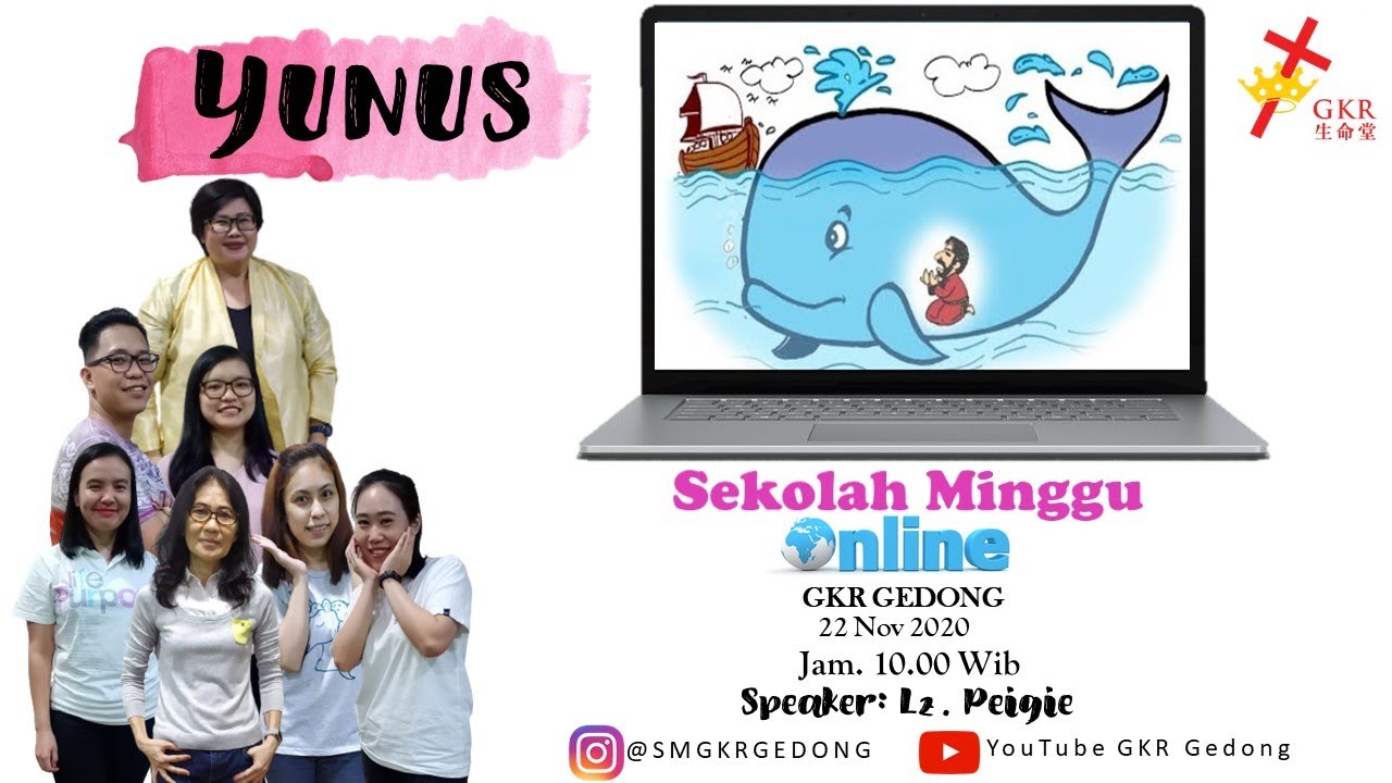 Ibadah Sekolah Minggu GKR Gedong, 22 November 2020 (Yunus) - YouTube