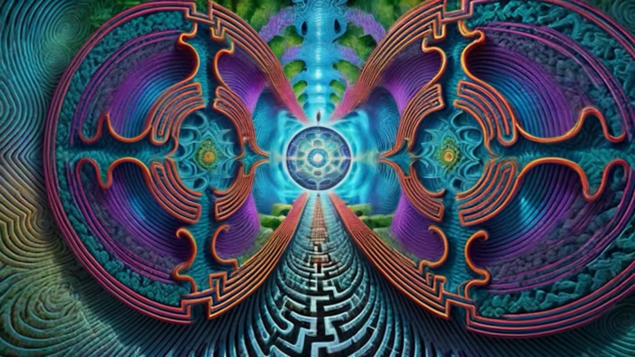 [4K UHD] Trippy Visuals | AI Generated Hypnotic Visuals for LSD Trips ...