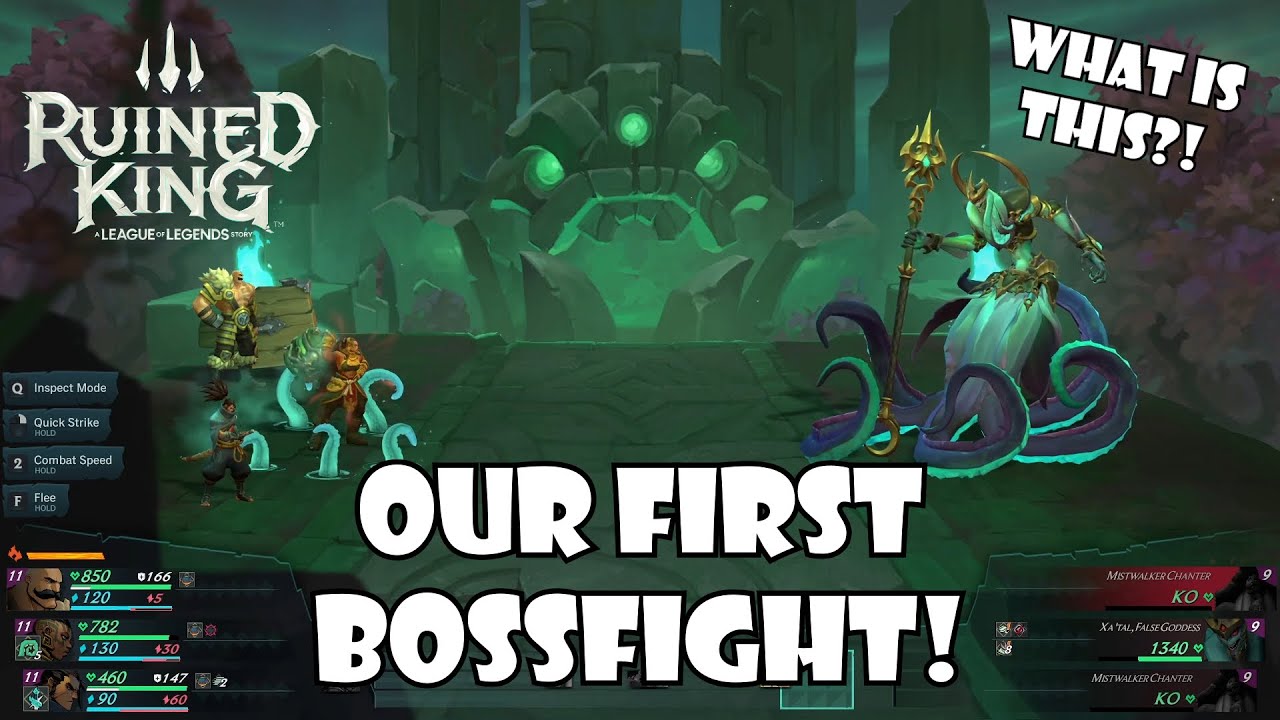 The First Dungeon & Boss Fight! | Ruined King | 6 - YouTube