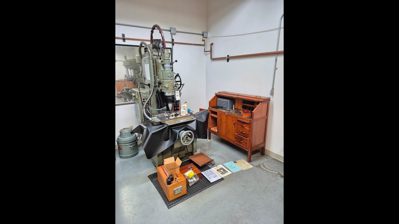 Closure of Valley Precision Inc. Lot 153- MOORE MODEL G18 JIG GRINDER ...