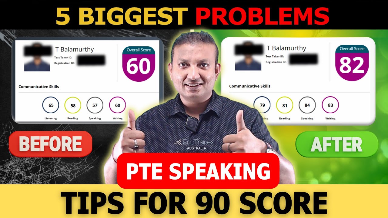 5 Big Problems in your PTE Speaking in 2024 - Tips for 90 Score ...