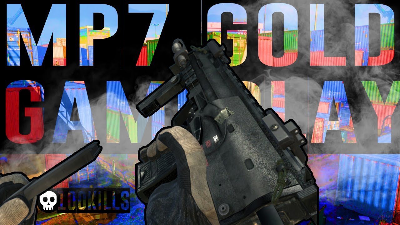 MP7 Gold Gameplay (Call of Duty: Modern Warfare) - YouTube