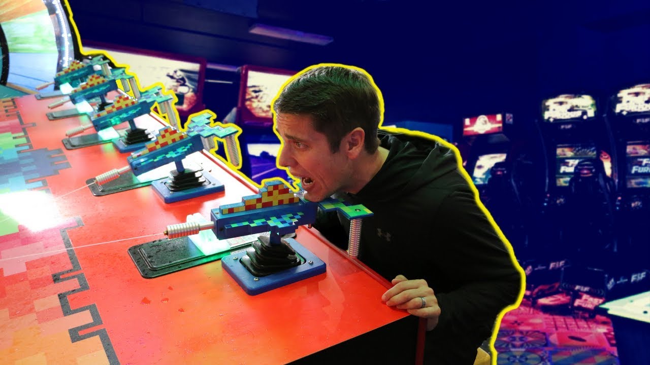 ARCADE GAME BATTLE 2! - YouTube