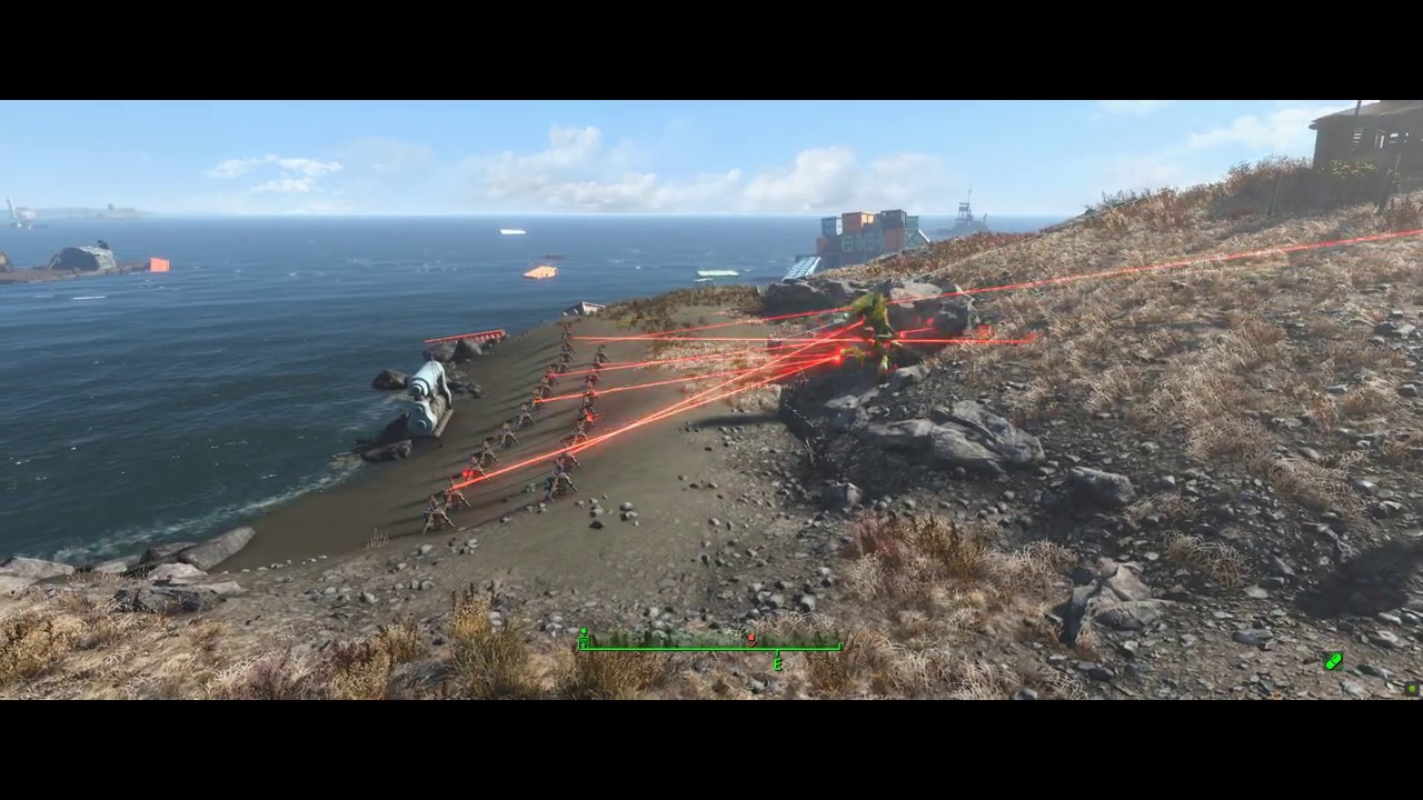 Fallout 4 MOD - Laser Turrets (Craftable Creation Club Painted Laser ...