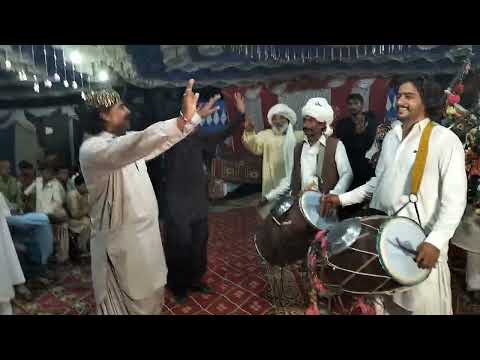 Saraiki Jhumar Dance Dhol Been Ustad shahenshah Dhol wala Abdu Baloch panjabi Jhumar 