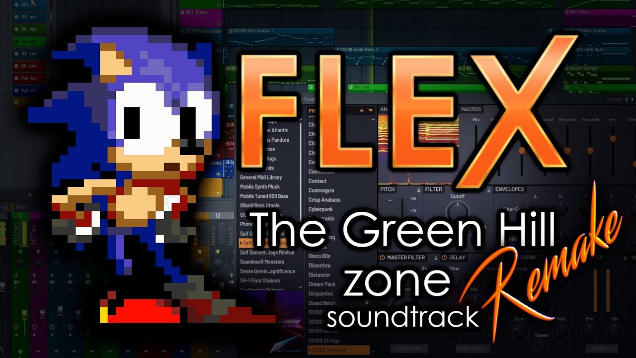 FL Studio FLEX Synthwave highlights 2 - YouTube