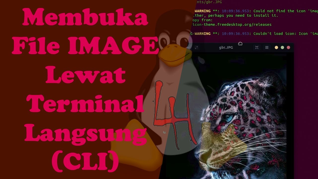 Cara Membuka File IMAGE (Gambar atau Foto) Menggunakan Terminal | Linux ...