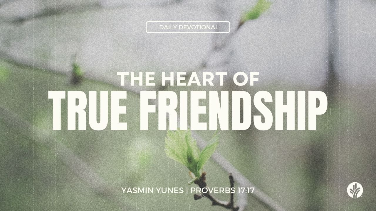 The Heart of True Friendship | Proverbs 17:17 | Our Daily Bread Video ...