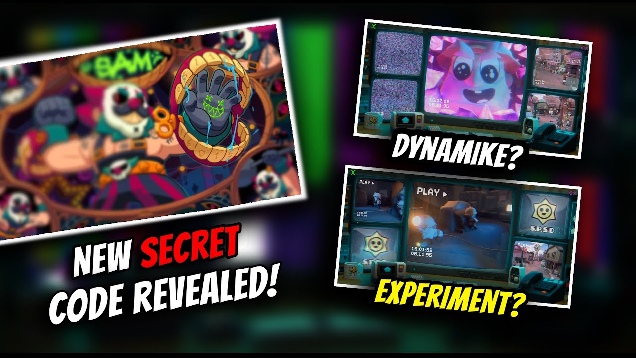 New Second Secret Code Revealed! #StarrParkCCTV #BrawlStars - YouTube