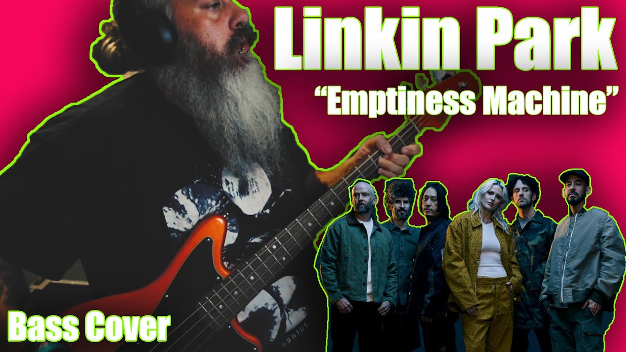 Linkin Park | Emptiness Machine | Full Bass Cover - YouTube