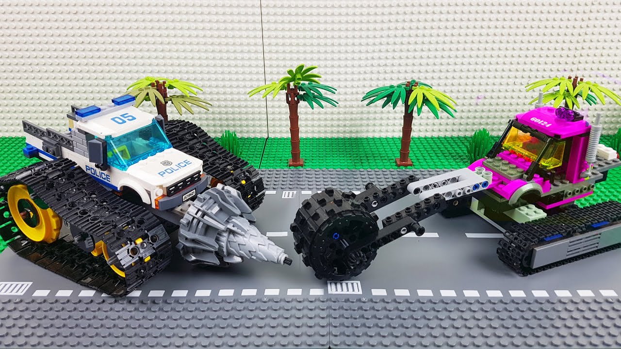 Lego Experimental Truck, Excavator and Dump Truck Transforming Toy ...