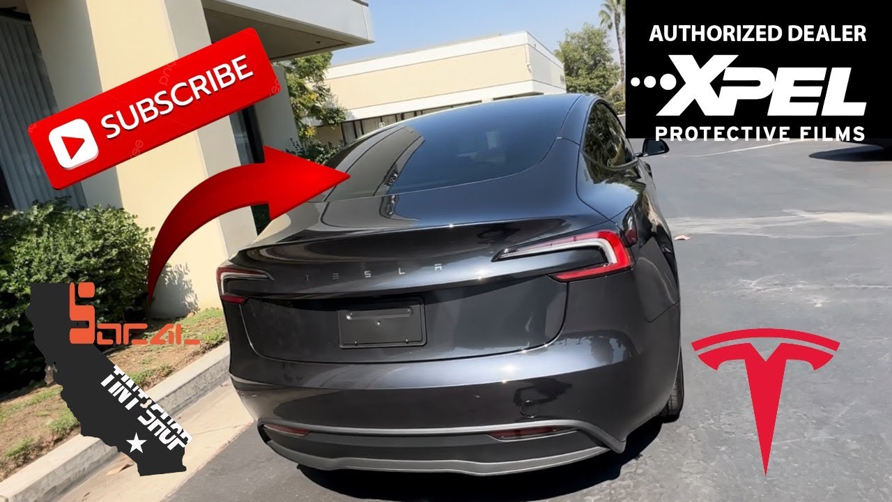 HOW TO TINT TESLA MODEL 3 REAR WINDSHIELD - YouTube