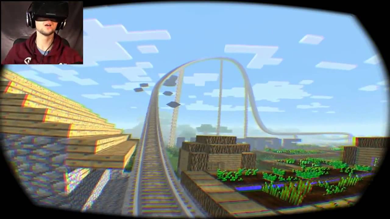 MINECOASTER Oculus Rift DK2 Виртуальная реальность - YouTube