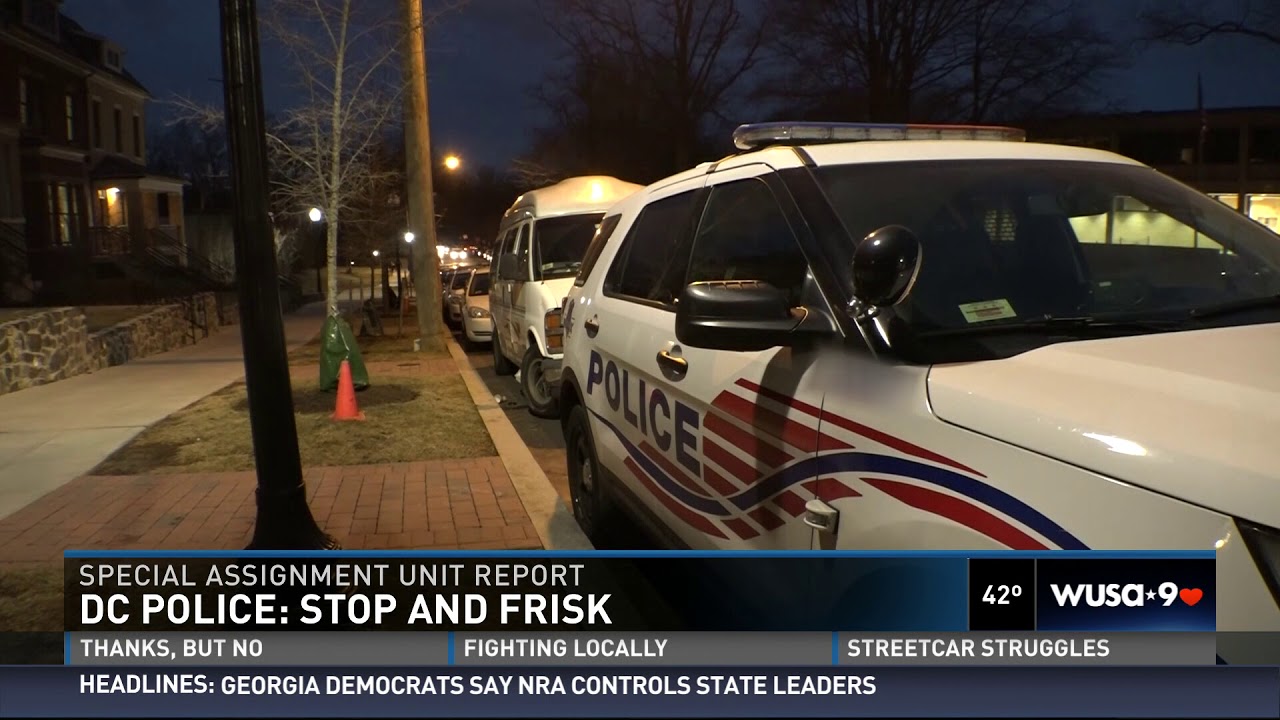 DC Police: Stop and Frisk Clip - YouTube