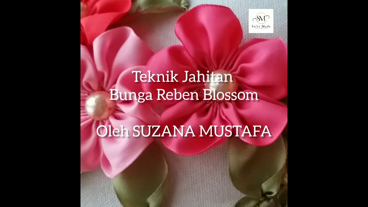 BUNGA REBEN BLOSSOM (RIBBON FLOWERS) - YouTube