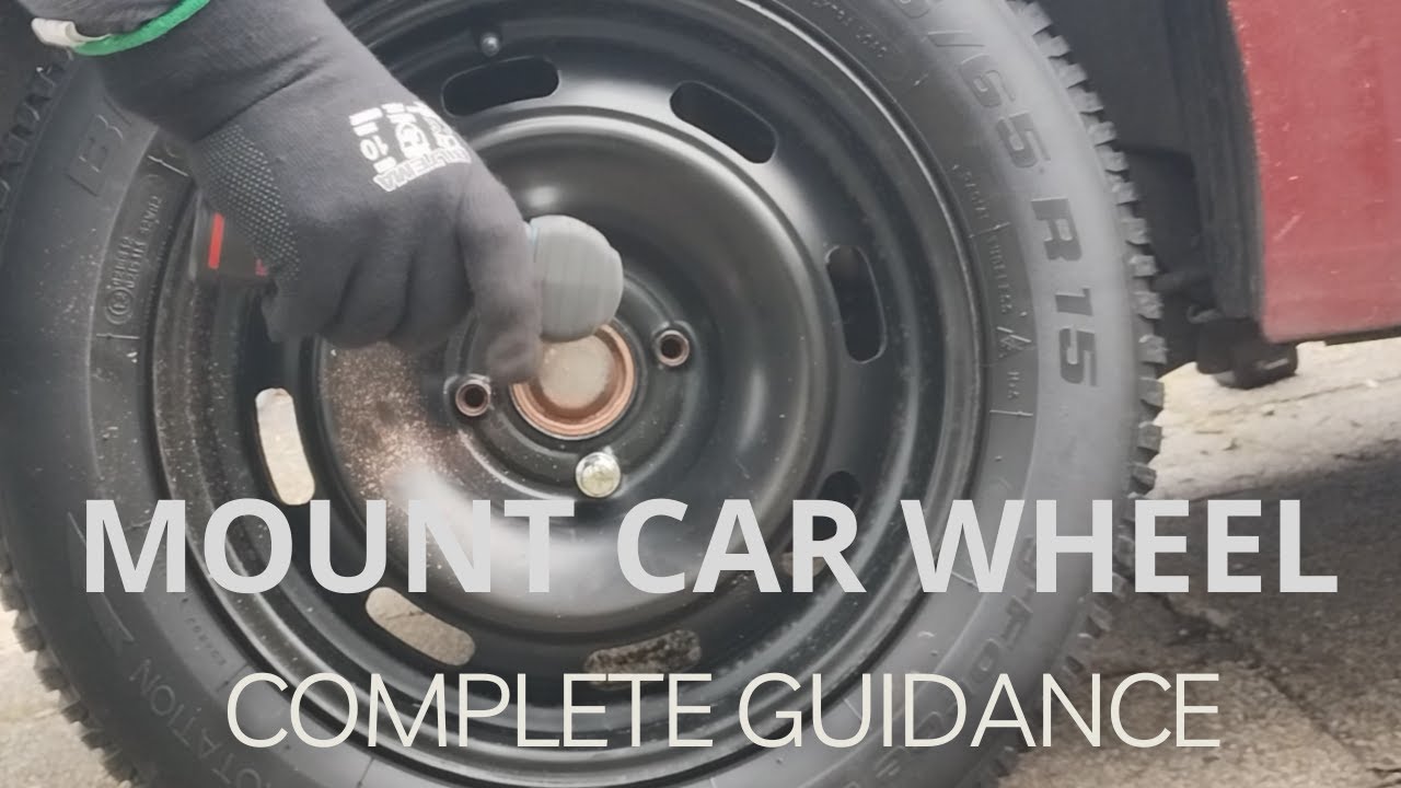 How to mount car wheels? - YouTube