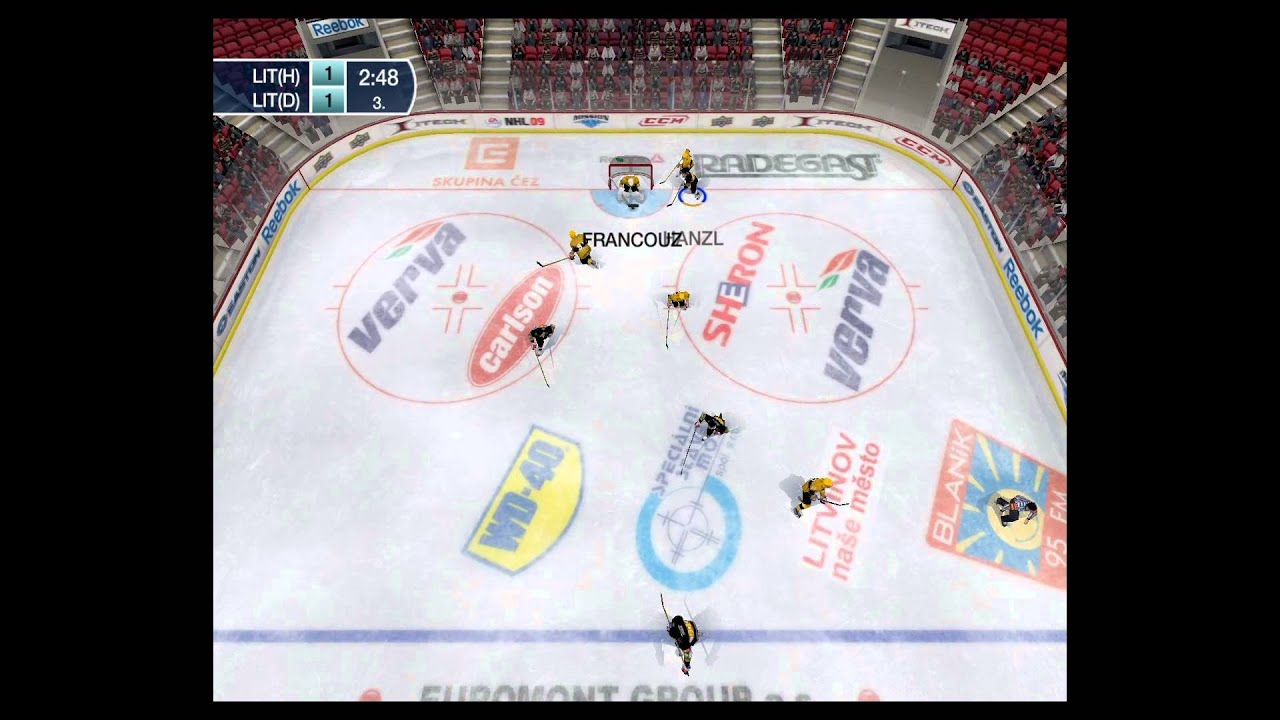 Litvínov-Litvínov v NHL 15 (PC) - YouTube