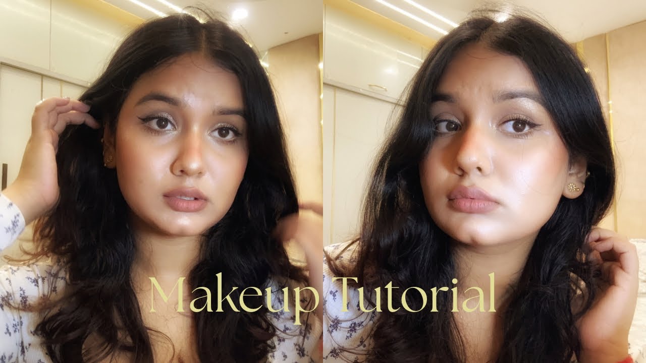 Clean girl soft + glam makeup look for beginners 🤍 - YouTube