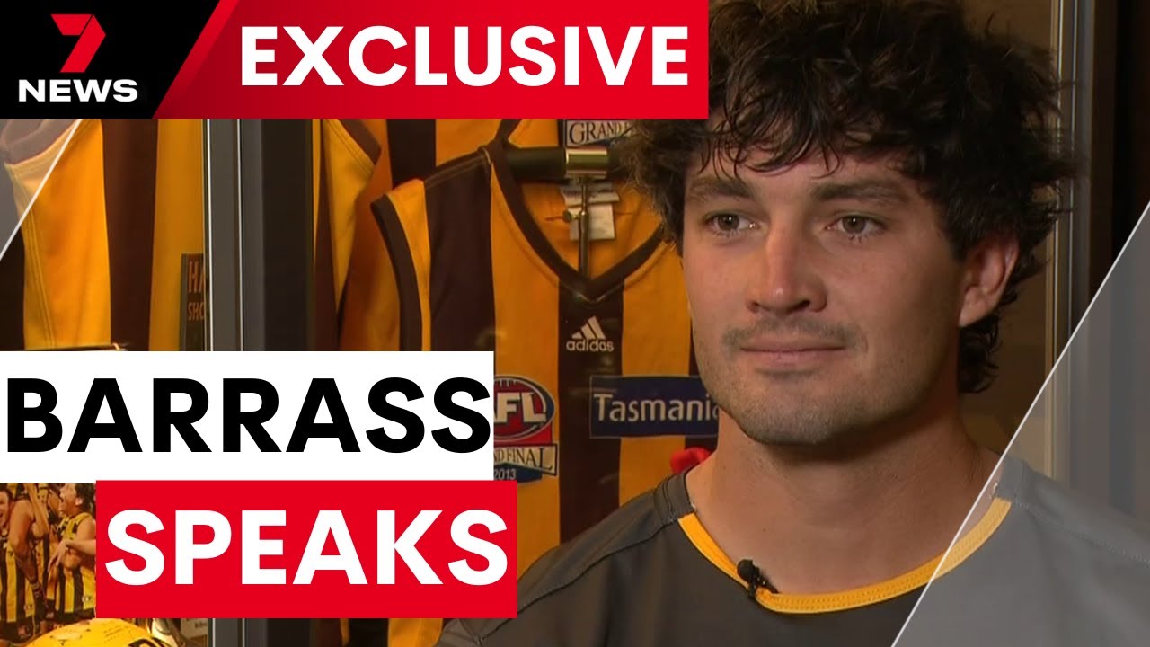 Tom Barrass on his move from West Coast to Hawthorn | 7NEWS - YouTube
