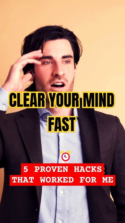 5 Quick Hacks to Stop Overthinking and Find Mental Clarity - YouTube
