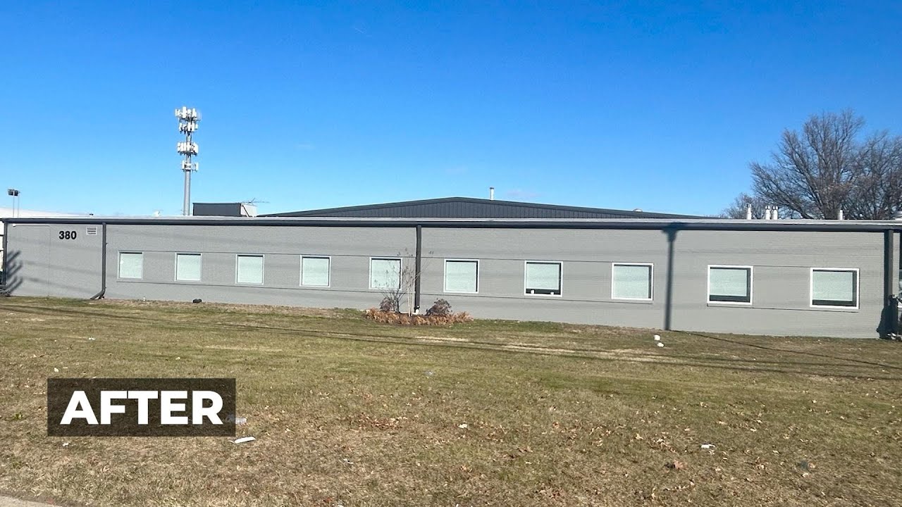 Watch This Amazing Exterior Painting Makeover - Office Building ...