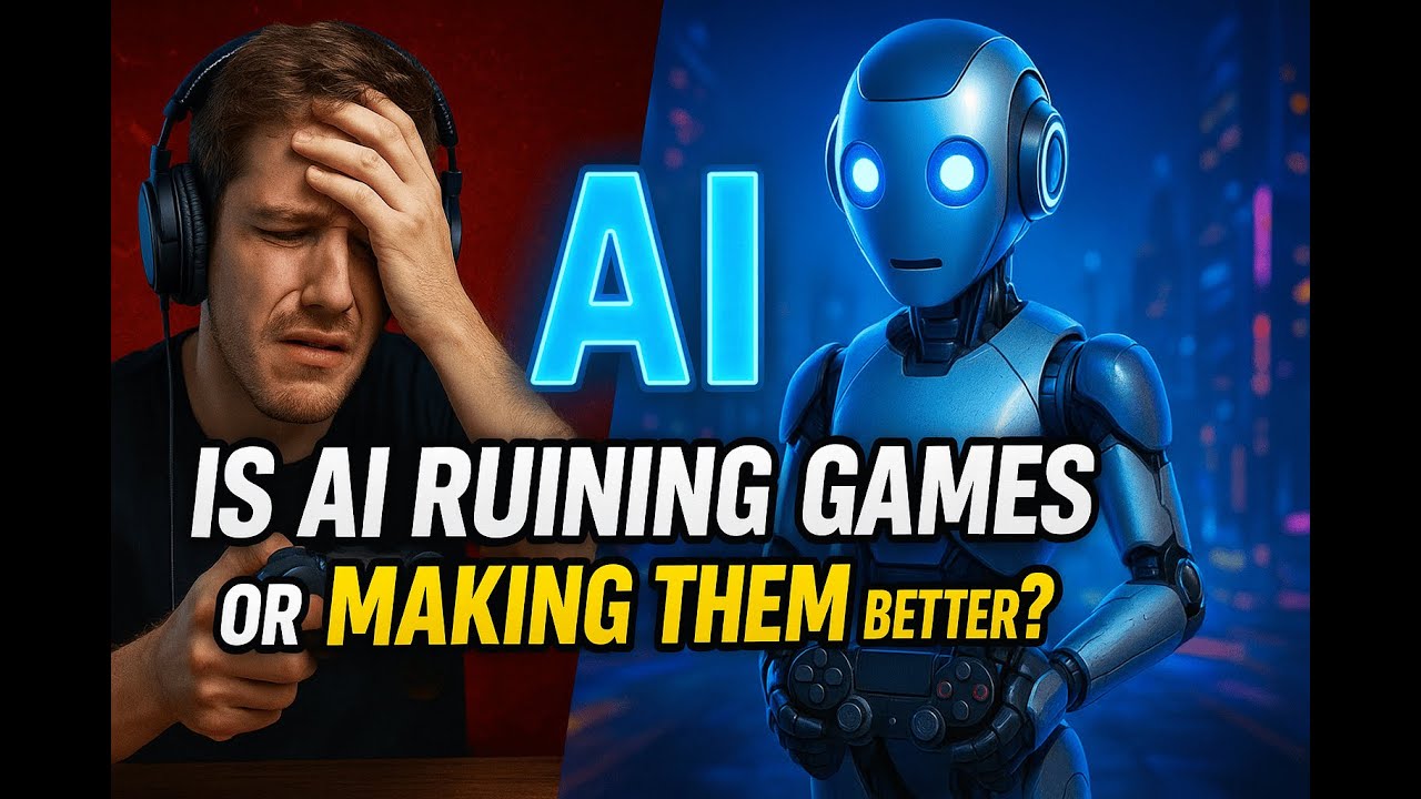 Is AI Ruining Games Or Making Them Better ? | GameMindAI - YouTube