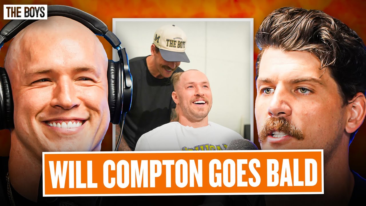 Will Compton's BALD Head & Michigan-Nebraska Bussin' Bowl Reaction ...