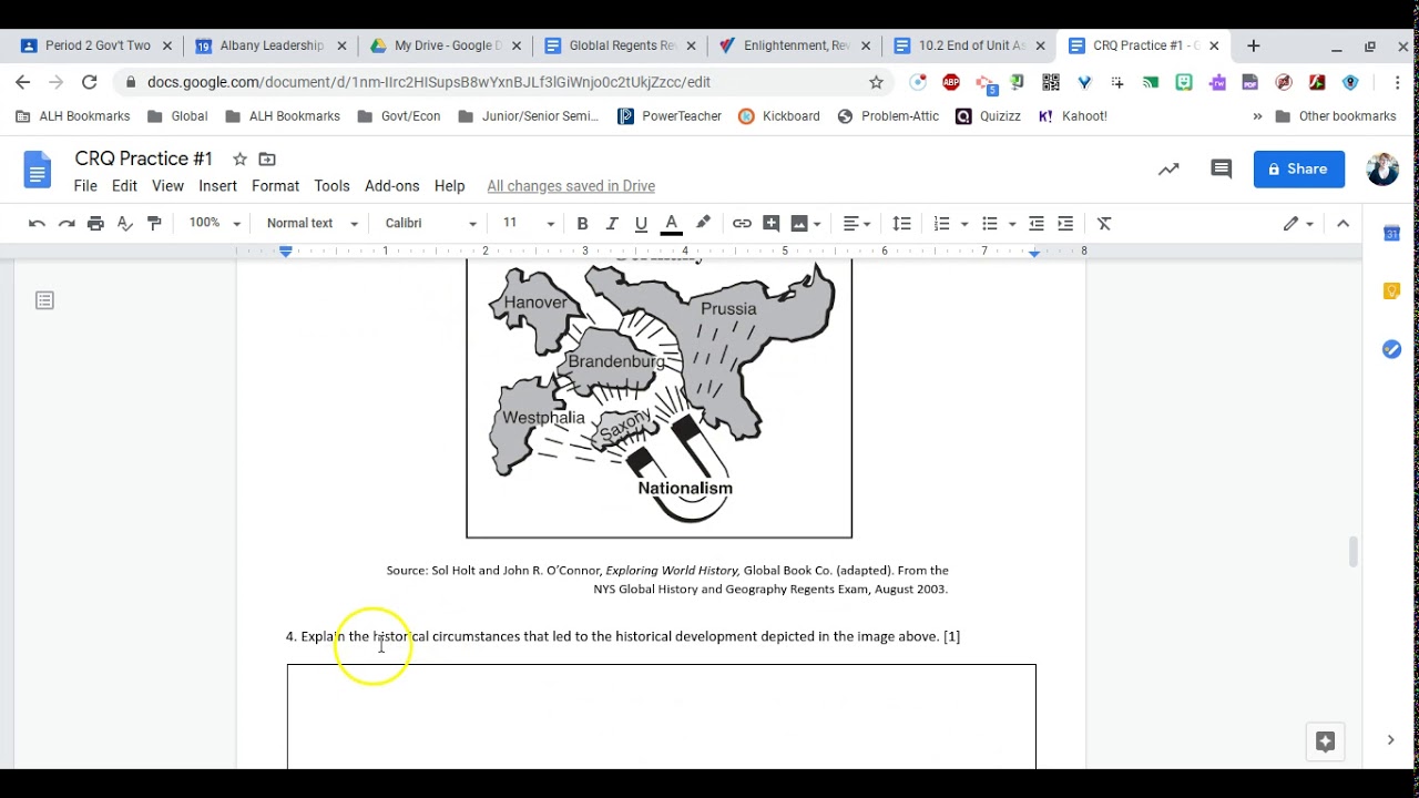 CRQ Practice #1 - YouTube