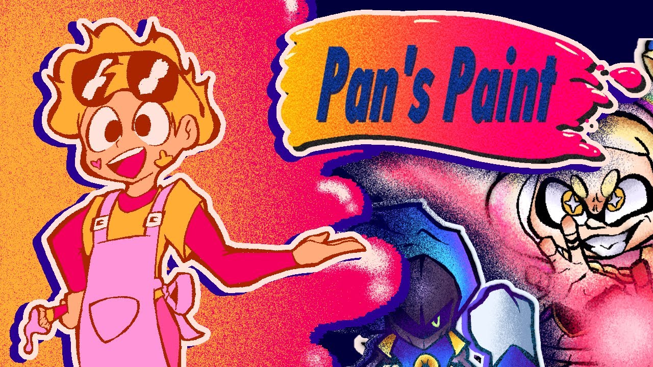 SPLATOON AND SONIC OC'S IN PAN'S PAINT - YouTube
