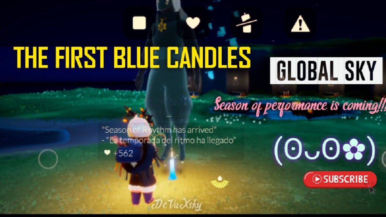 FIRST BLUE CANDLES IN HOME ⭐Sky children of the light, NO BETA - YouTube