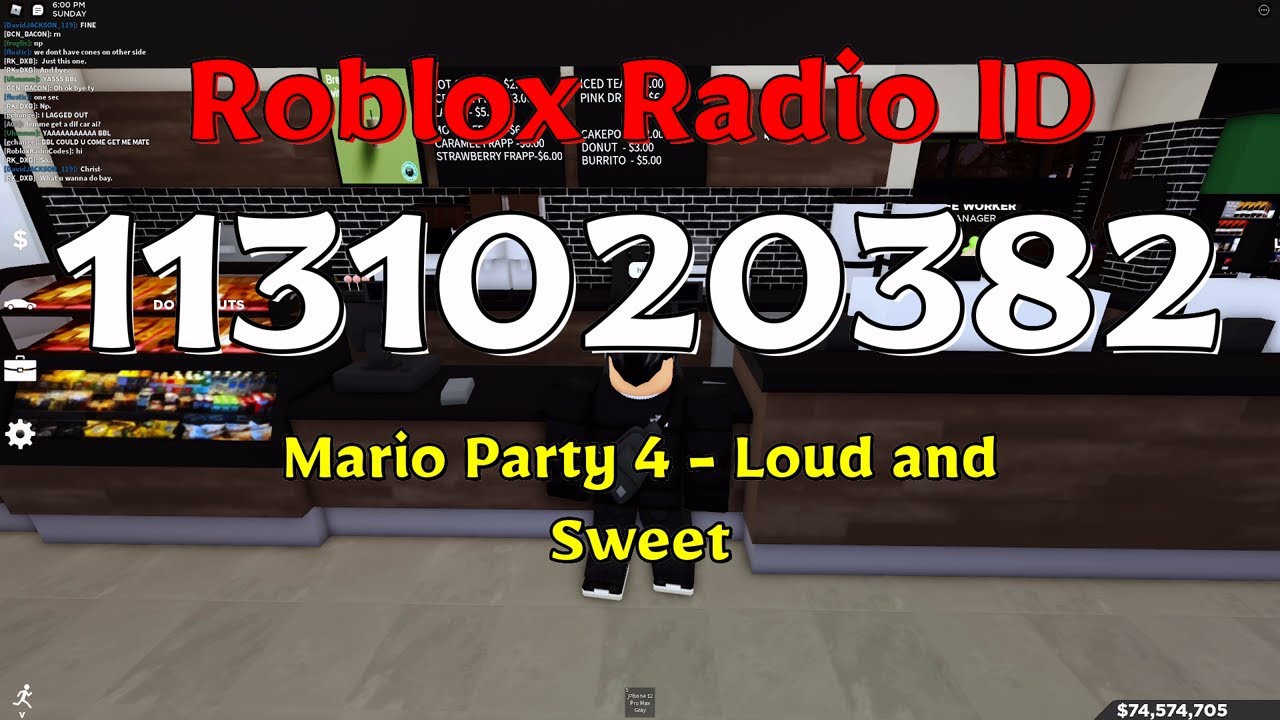 Mario Party 4 - Loud And Sweet Roblox ID - YouTube