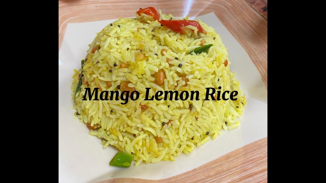 VK - Mango Lemon Rice by Saci Suta Nimai Das - YouTube