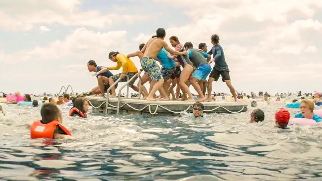 The Meg (2018) - Beach Attack Scene - YouTube